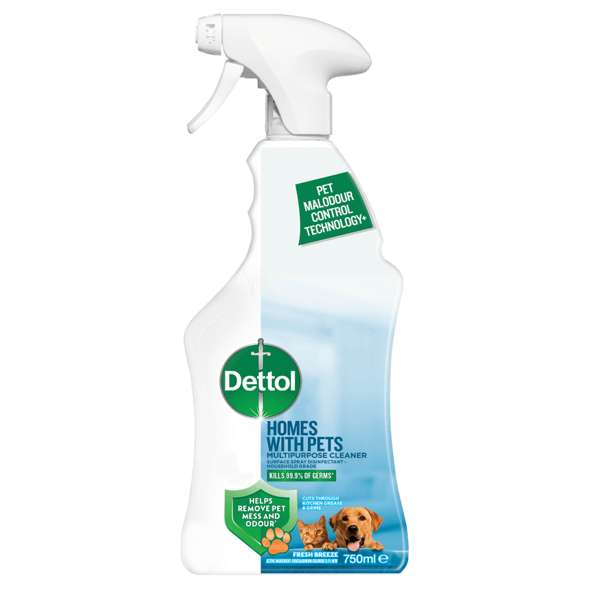 Dettol Homes with Pets Multipurpose Cleaner - Fresh Breeze | Dettol AU
